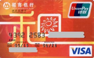 Bank Card: Dual-Currency Credit Card (China Merchants Bank, China ...