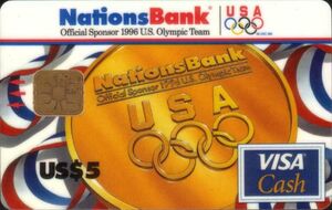 Tarjeta de Banco: Nations Bank (NationsBank, Estados Unidos de ...