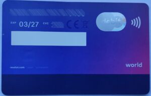 Bank Card: Revolut Mastercard (Revolut, United Kingdom of Great Britain ...