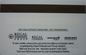 Gift Card: Regal Crown Club (Regal Cinemas, United States of America ...
