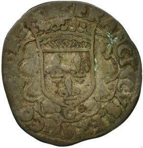 Coin: 1 Douzain (Francis I - G - Poitiers. No date) (France(1515~1547 ...
