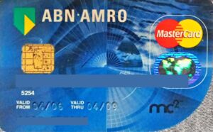Bank Card: Abn Amro (ABN AMRO Bank N.V., PakistanCol:PK-MC-0001.02