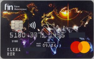 Bank Card: Finservice bank. Space map of the world (Finservice bank ...