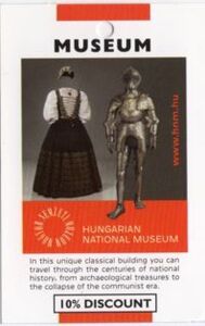 Functional Card: Hugarian National Museum (Advertising and Promotion ...
