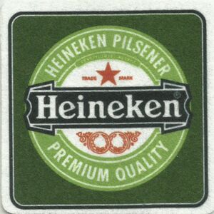 Beer Coaster: Heineken (Heineken, Netherlands(Heineken - Spain) Col:NL ...