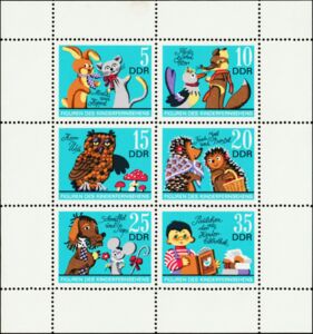 Stamp: Characters from Fairy Tale Forest (Germany, Democratic Republic ...