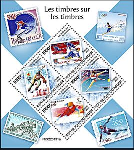 Stamp: Stamps on Stamps (Niger(Stamps on Stamps (2022)) Yt:NE 6896-6899