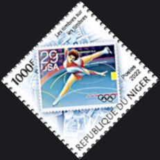 Stamp: Stamp on Stamp (Niger(Stamps on Stamps (2022)) Col:NE 2022.03.15-61d