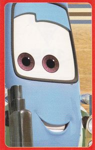 Sticker: Disney - Cars 2 - Sticker no. 105 (Panini, Worldwide(Disney ...