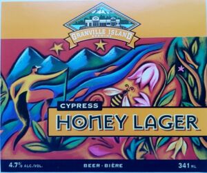 Drink Label: Cypress Honey Lager (Granville Island Brewing, CanadaCol ...