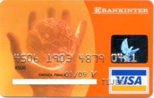 Bank Card: Bankinter (Bankinter, SpainCol:ES-VI-0098.02