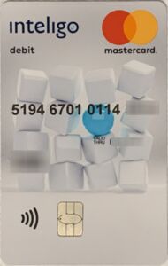 Bank Card: MasterCard Debit - PKO Inteligo vertical (PKO Bank Polski ...