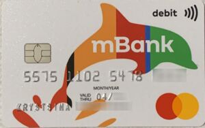 Bank Card: MasterCard Debit - mBank (BRE Bank SA/MultiBank/mBank ...