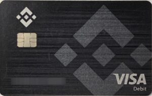 Bank Card: VISA Debit - Swipe card - Binance logo (Contis Financial ...