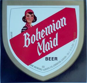 Drink Label: Bohemian Maid Beer (Carling O'Keefe Limited, CanadaCol:CA ...
