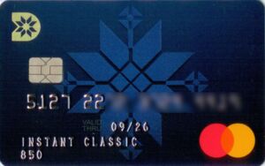 Bank Card: Logo Blue (Bank Dabrabyt, BelarusCol:BY-MC-0145