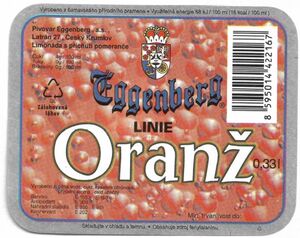 Drink Label: Oranz (Pivovar Eggenberg Cesky Krumlov /closed/, Czech ...