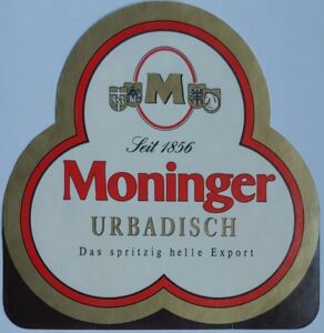 Drink Label: Moninger Urbadisch (Brauerei Moninger AG, Germany, Federal ...