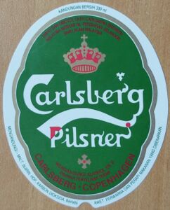 Drink Label: Carlsberg Pilsner (Carlsberg Brewery Malaysia, MalaysiaCol ...