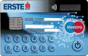 Bank Card: Mb Card (ERSTE Bank, CroatiaCol:HR-MS-0032.02