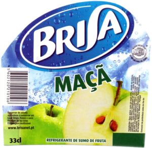Drink Label: Brisa Maca (Empresa de Cervejas da Madeira, PortugalCol:PT ...