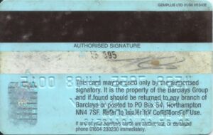 Bank Card: Barclays Connect Visa Delta Debit Card (Barclays Bank ...