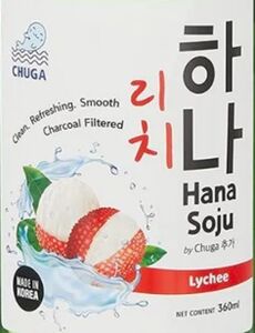 Drink Label: Hana Soju Lychee (Chuga, Korea, SouthCol:KR-CIDER-000007