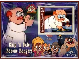 Stamp: Disney Chip 'n' Dale Cartoons (Burundi: Illegal Stamps(Walt ...