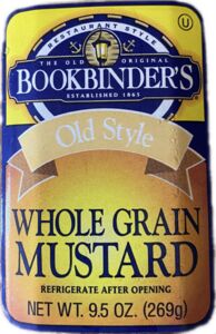 Food Label: Bookbinder's Old Style Whole Grain (Bookbinder's Food ...