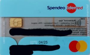 Bank Card: Spendeo Edenred (Edenred, GreeceCol:GR-MC-0288