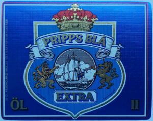 Drink Label: Pripps Bla Extra (Pripps Bryggerier, SwedenCol:SE-BEER-000288