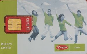 Phonecard: Djezzy Carte - People (Mobile Algeria, Algeria(Djezzy - GSM ...