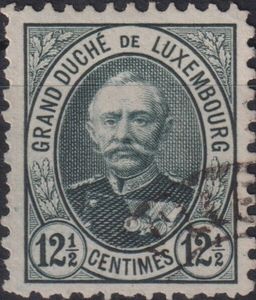 Stamp: Grand Duke Adolf (Luxembourg(Grand Duke Adolf) Mi:LU 58C,Sg:LU 126a