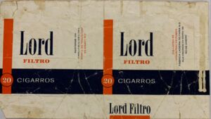 Cigarette Pack: Lord Filtro (BrazilCol:BR-CT-0745