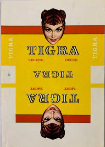 Cigarette Pack: Tigra (BelgiumCol:BE-CT-0023