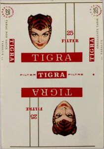 Cigarette Pack: Tigra (BelgiumCol:BE-CT-0025