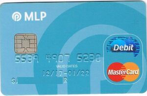 Bank Card: MLP Mastercard (MLP Finanzdienstleistungen AG, Germany ...
