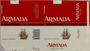 Cigarette Pack: Armada (BelgiumCol:BE-CT-0032