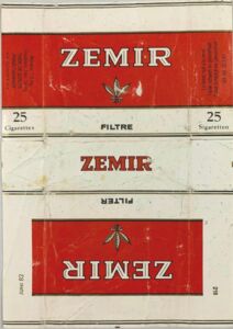 Cigarette Pack: Zemir (BelgiumCol:BE-CT-0034