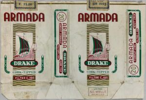 Cigarette Pack: Armada (BelgiumCol:BE-CT-0036