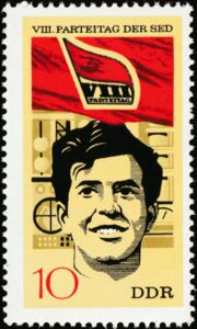 Známka: Scientist (Německá demokratická republika(Socialist Unity Party ...