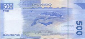 Banknote: 500 Pesos (Mexico(2017-2022 "Historical Identity and Natural ...