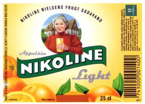 Drink Label: Nikoline Light (Royal Unibrew, DenmarkCol:DK-SODA-000104