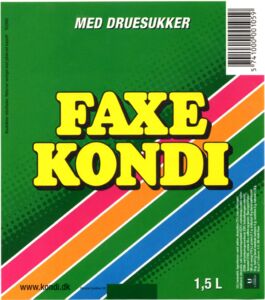 Drink Label: Faxe Kondi (Royal Unibrew, DenmarkCol:DK-FLAVW-000008