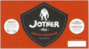 Drink Label: Jotner Pils (Rockin' Ludina Brewery, NetherlandsCol:NL ...