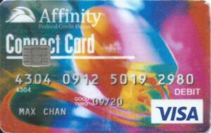 Bank Card: Affinity Federal Credit Unión (Franklin Mint Federal Credit ...