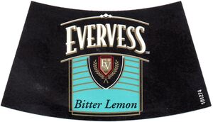 Drink Label: Evervess Bitter Lemon (Royal Unibrew, DenmarkCol:DK-SODA ...