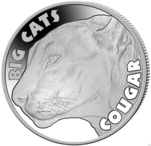 Coin: 20 Dollars (Big Cats - Cougar) (Sierra Leone(2020 - Big Cats) WCC ...