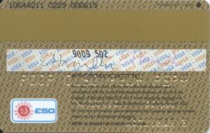Bank Card: Barclayscard Gold (Barclays Bank, United Kingdom of Great ...