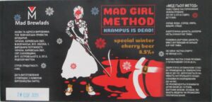 Drink Label: Mad Girl Method (MadBrewlads Craft Co., UkraineCol:UA-BEER ...